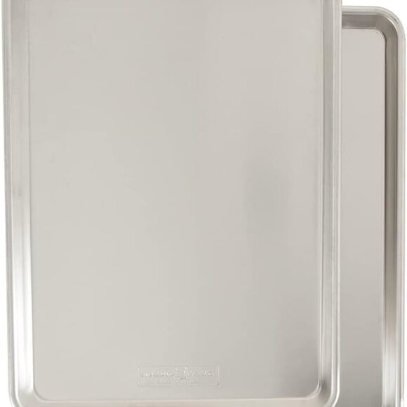 Kitchen | Natural Aluminum Half Sheets With Encapsulated Rims 2pack For ...